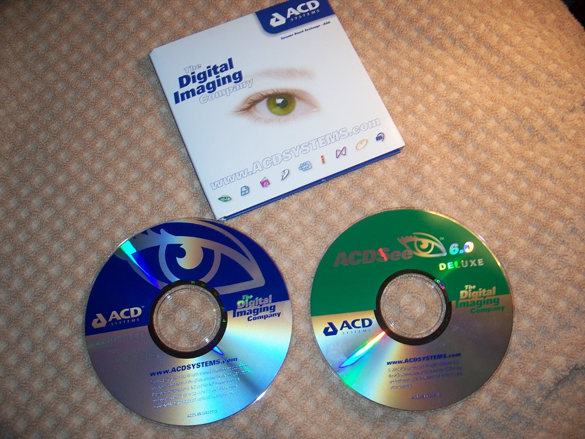Acd Systems ACDSee 6.0 DELUXE Photo Manager SOFTWARE NEW