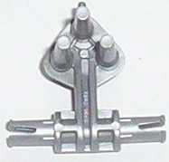 Wheeled Warriors silver rotator gun from "Drill Sergeant"