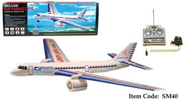 Radio Control RC Electric Deluxe Skymaster Passenger Airplane