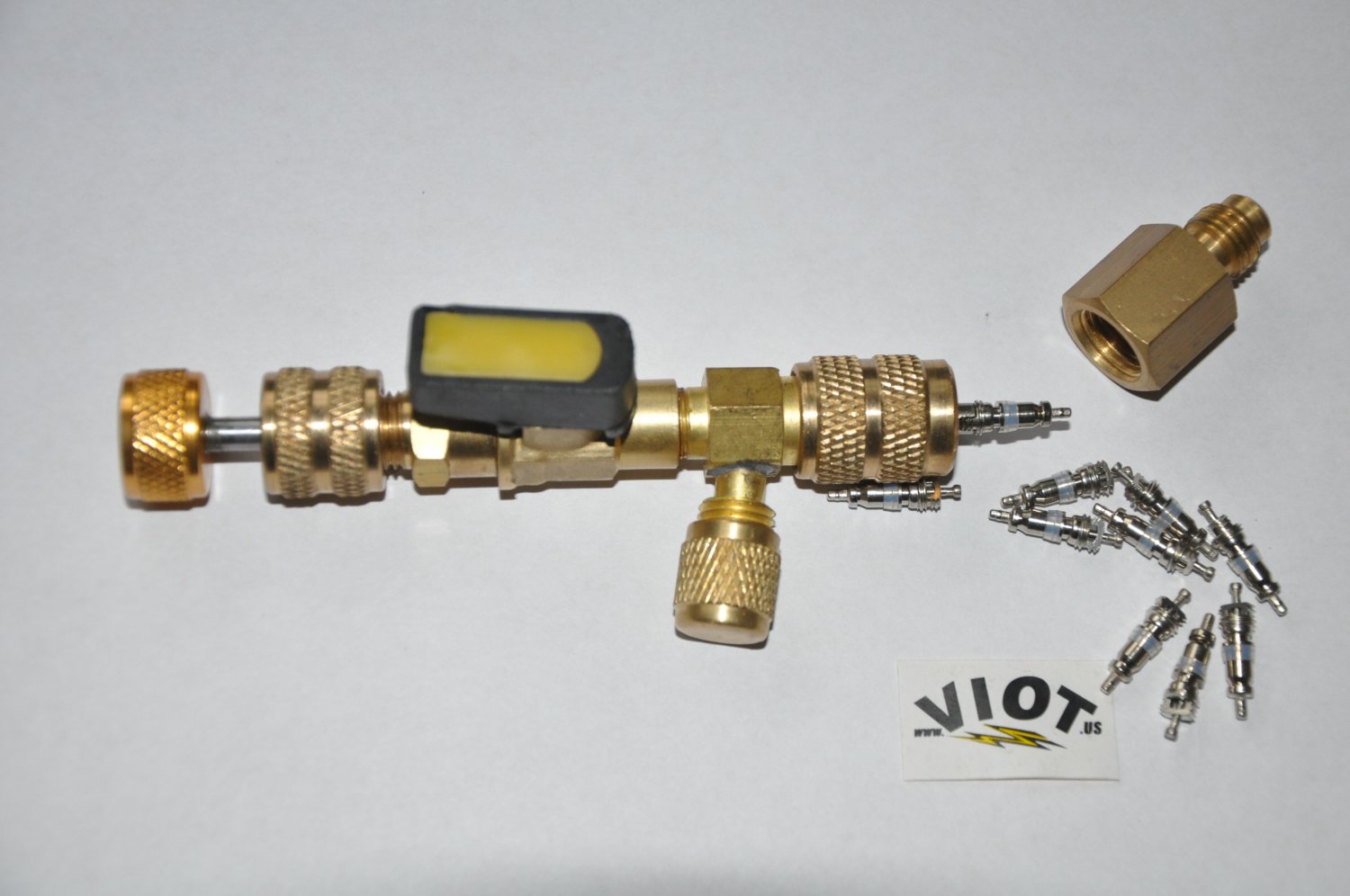 Newer Model Dual Sizes: 1/4" and 5/16" Schrader Valve Core Remover ...