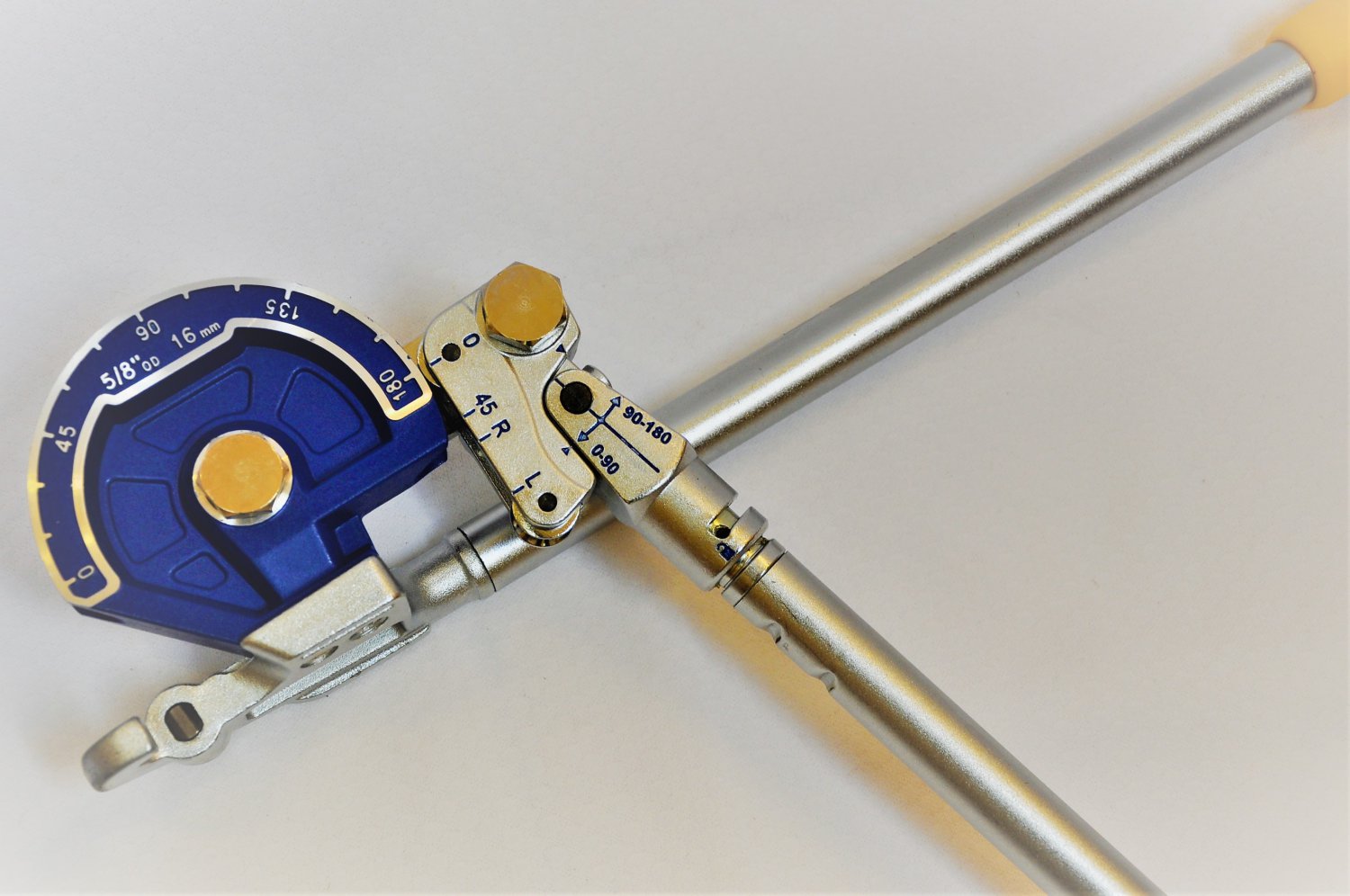 Large Tube Level Bender: 5/8 inch OD 3 inch Radius HVAC Plumbing ...