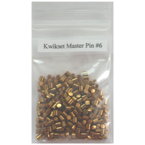 100 Kwikset Rekey Pin Master Pin #6 Kit Locksmith Rekeying Kit