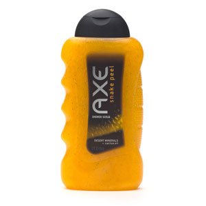 Axe Snake Peel Shower Scrub Desert Minerals + Cactus Oil 12 FL oz ...
