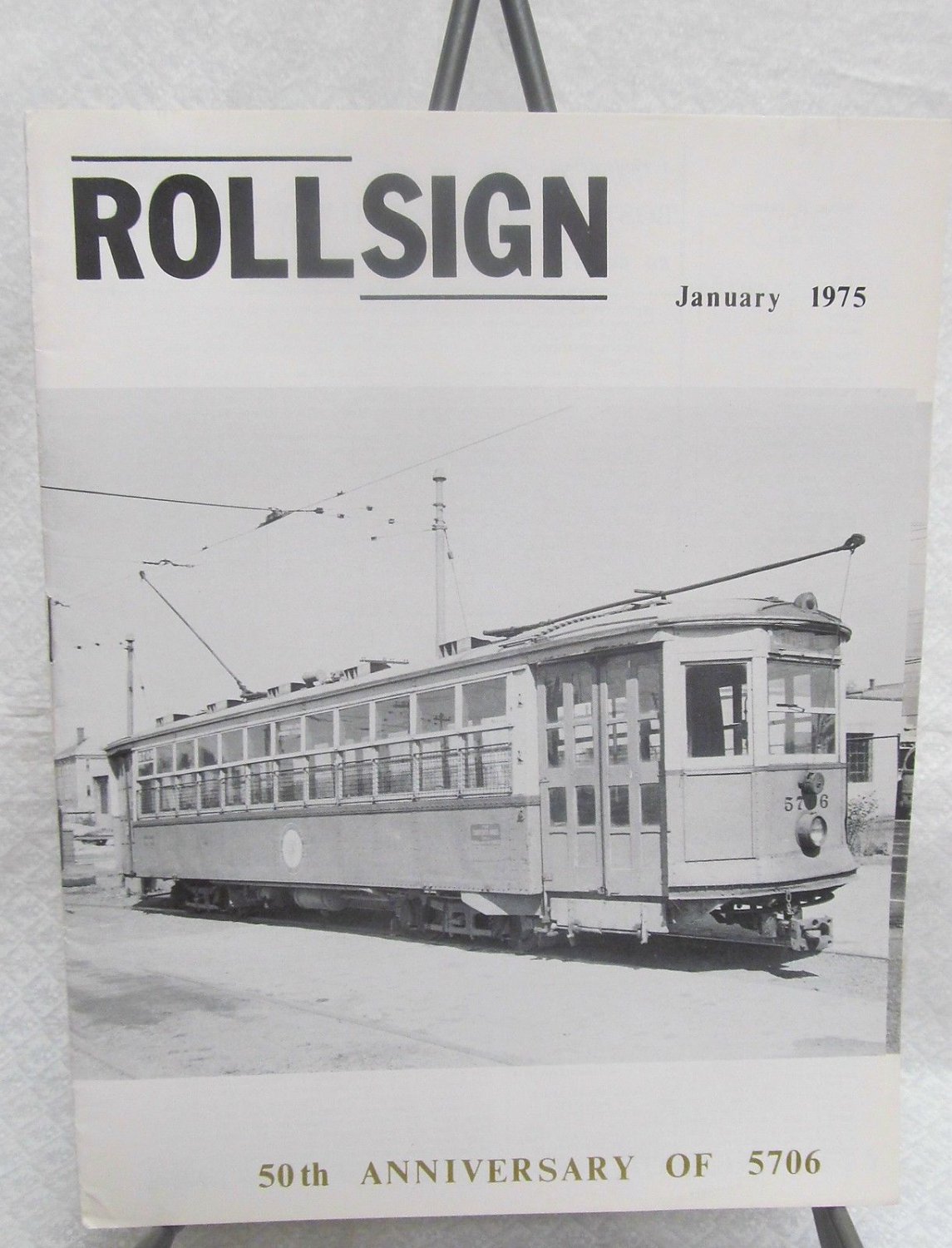 Rollsign Boston Transit Magazine 1975