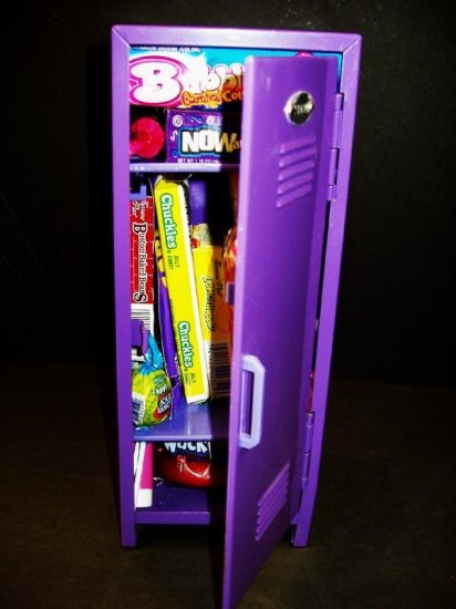 Metal Candy Locker w/ Lock