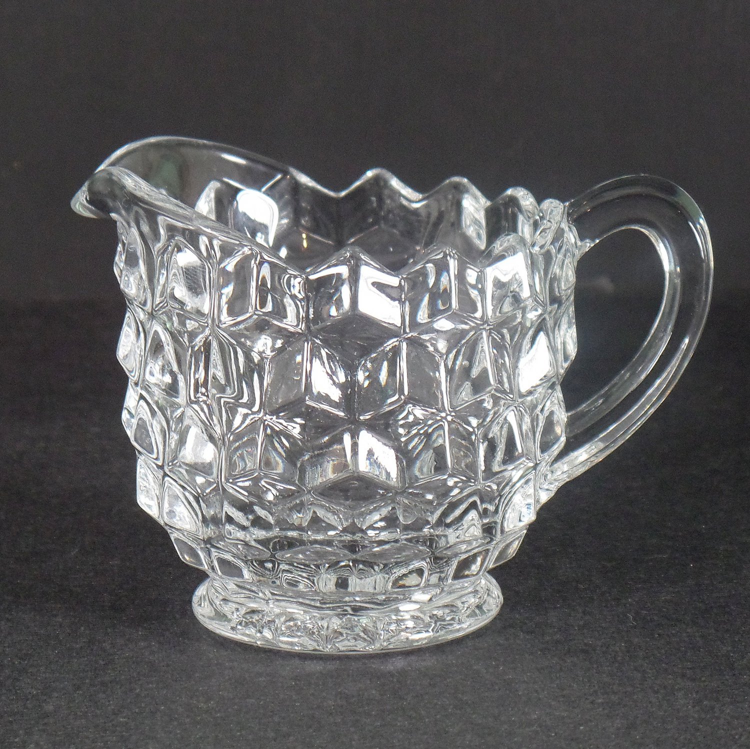 Fostoria American Clear Mini Creamer