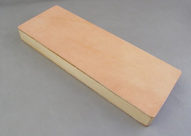 Leather Bench Strop, 2 Sided, 10 x 3.5