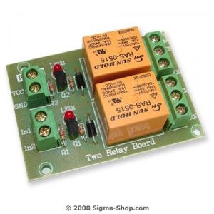 Two RELAY BOARD ready for your PIC, AVR project : 5V