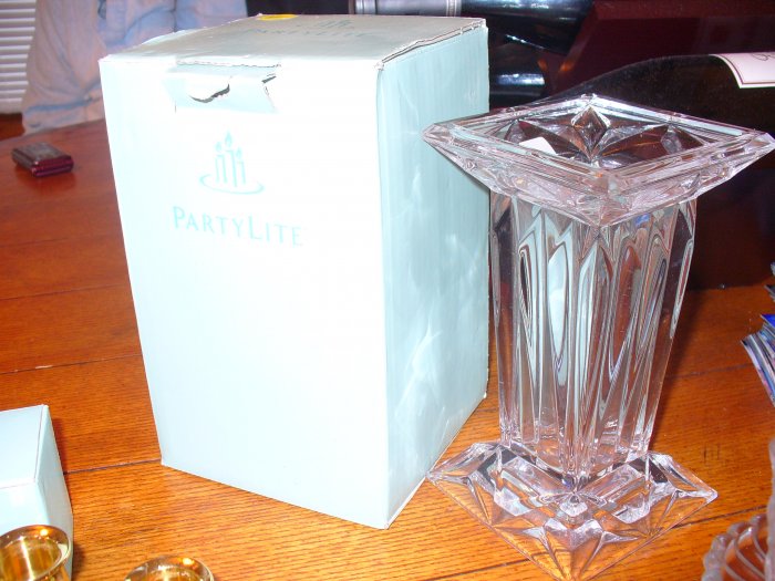 PartyLite Lot of Candle Holders/Vase