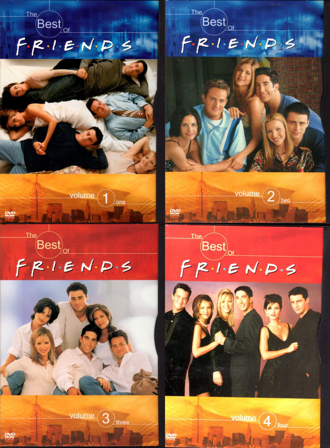 The Best of Friends DVD's Volumes One, Two, Three and Four - 4 Discs ...