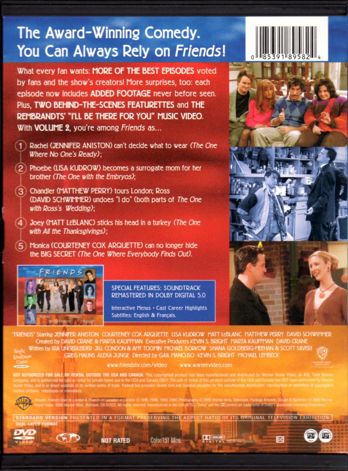 The Best of Friends DVD's Volumes One, Two, Three and Four - 4 Discs ...