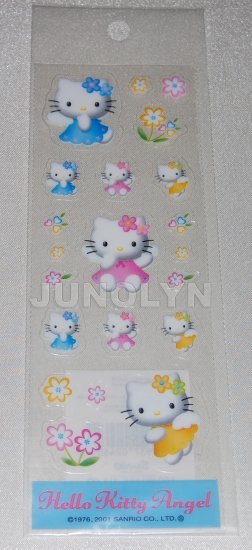 2001 SANRIO Hello Kitty Angel Sticker Gift Stationery NEW