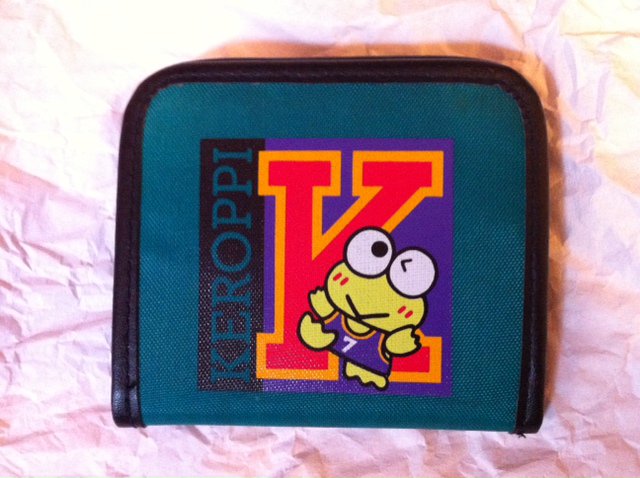 1994 Vintage SANRIO Keroppi Wallet