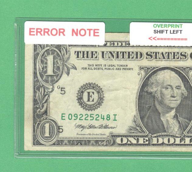 $1 === ERROR NOTE=== Shift LEFT Print and DOWN