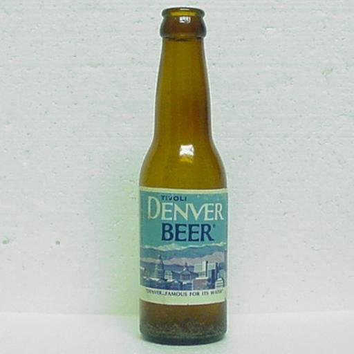 TIVOLI DENVER BEER Bottle - Tivoli Brewing - Denver, CO - 7 oz.