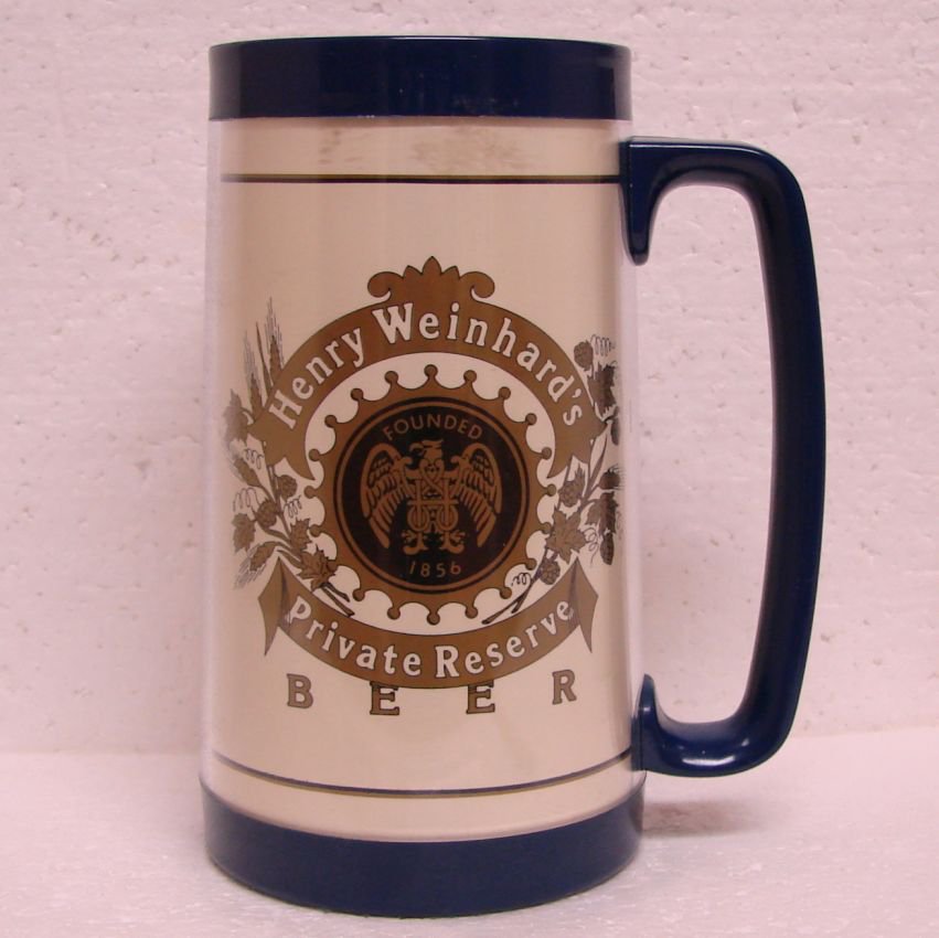 HENRY WEINHARD'S PRIVATE RESERVE BEER Mug - Plastic - Thermo Serv ...
