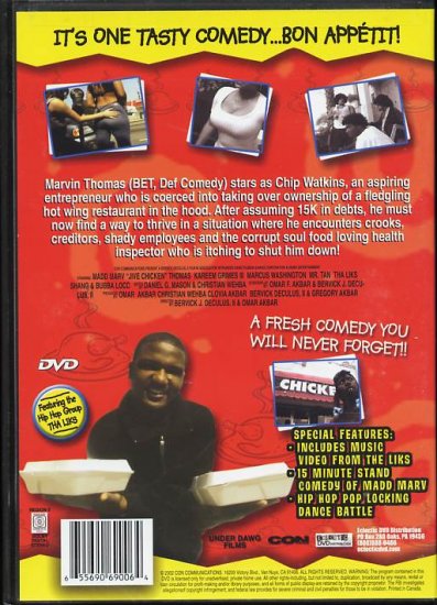 JIVE CHICKEN (DVD) Madd Marv, Thomas, Kareem Grimes III, Marcus ...