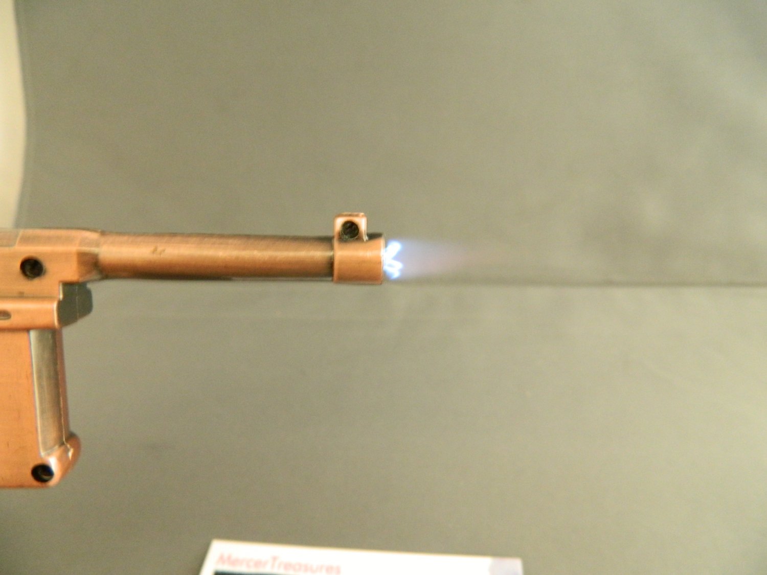 Mauser WWII C96 Gun Shaped Jet Torch Lighter With Black Wii Wrist Strap ...