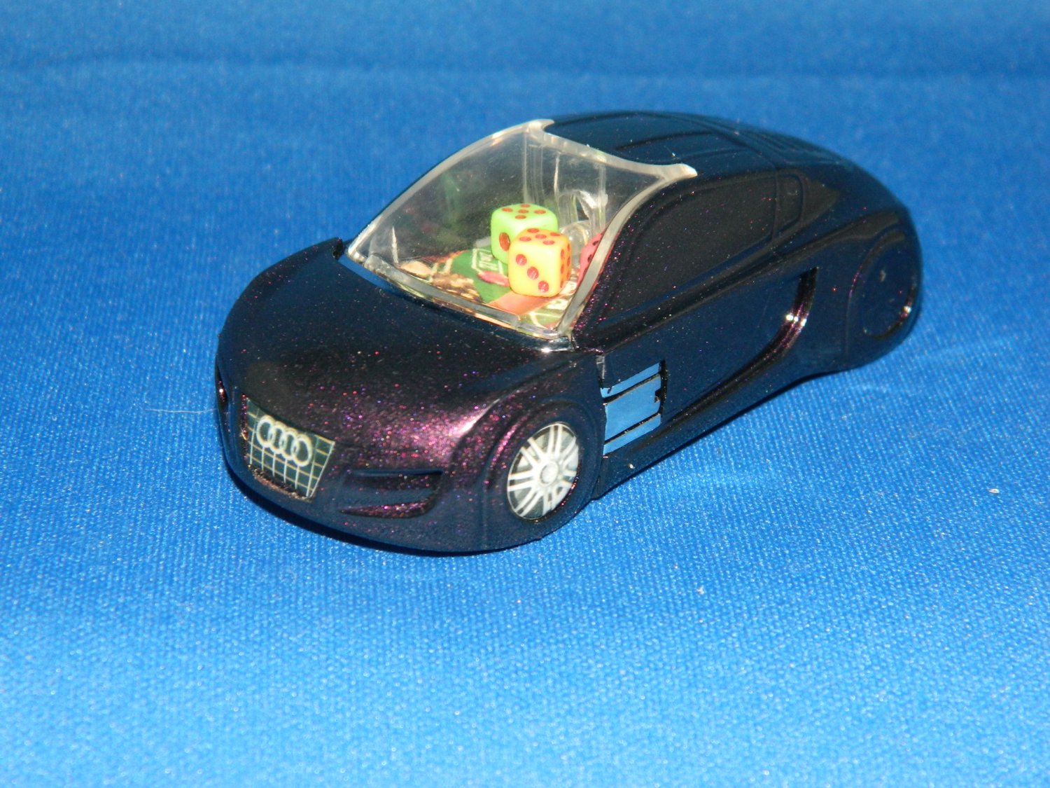 Metallic Audi A5 Race Car Shaped Butane Jet Torch Lighter with LED ...