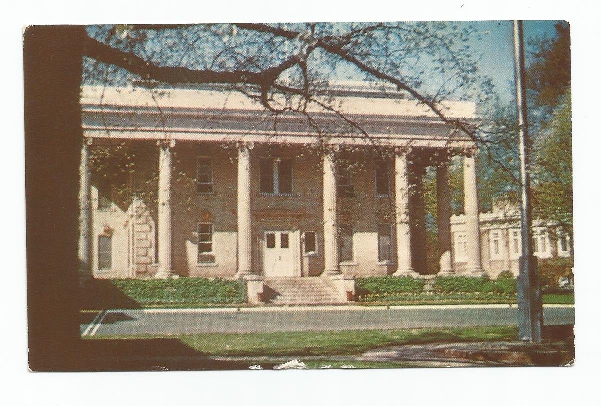 Winnie Davis Hall US Navy Supply Corps School Athens Georgia Postcard