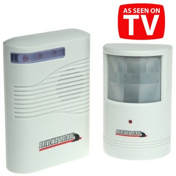Driveway Patrol Infrared Wireless Alert System - As Seen On TV
