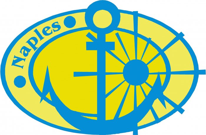 Naples Passport Style Wall Graphic