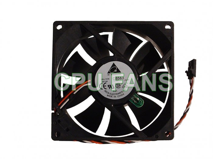 Dimension 9100 PCI Cooling Fan Dell G8362 J8133 C8563 92x32mm Dell 3-pin