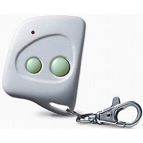 Multi Code 3083 100% Compatible 2 Button Keychain Garage Door Opener Remote Control - 300 MHz 308301