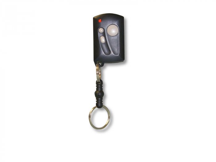 Genie GICT390-1BL Intellicode Compatible 3 Button Key Ring Transmitter ...
