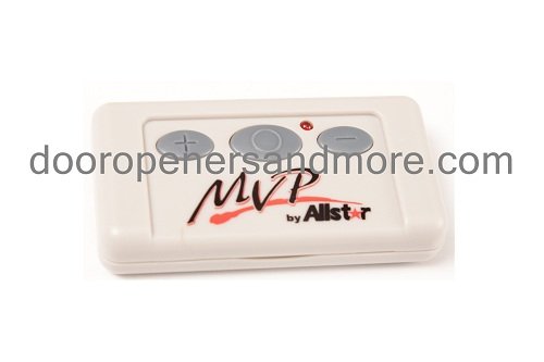 Allstar 110925 3-Button MVP Quik-Code Garage Door Remote 318 MHz MVP-QC ...