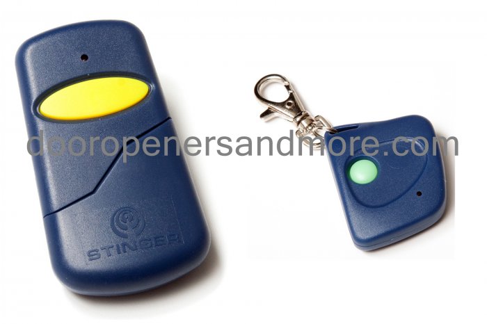Chamberlain 750CB Visor & Mini Key Chain Remote Control Combo - 390 MHz