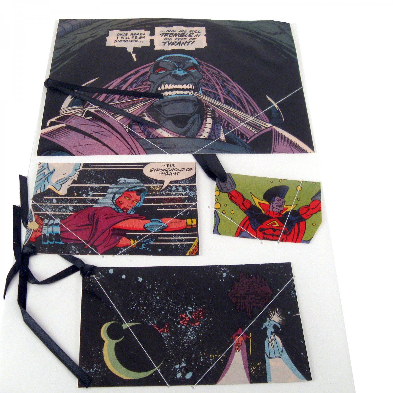 5 Comic Book Unusual Gift Tag Set