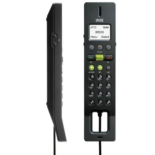 Ipevo Free 2 Black - Best USB Skype Phone With LCD For Voip - Black FR ...