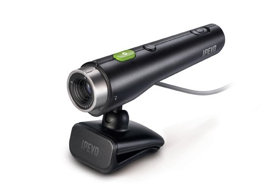 Ipevo POV Video Camera - USB POV Webcam With Microphone For Skype Combo