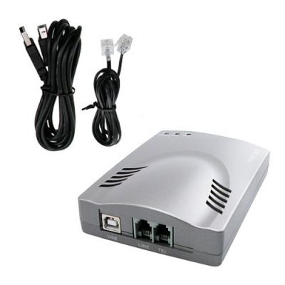 Usb Skype Phone Adaptor - USB Voip To RJ11 Adaptor And Converter Telbox