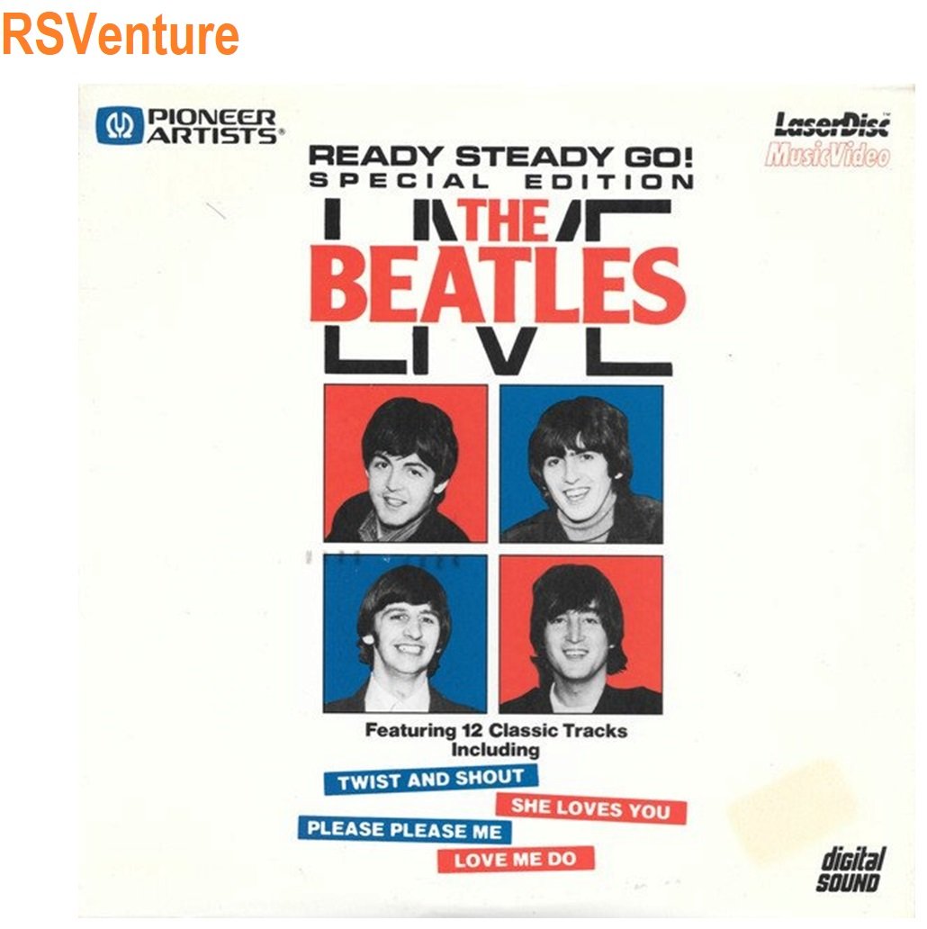 LaserDisc The Beatles "READY STEADY GO!"