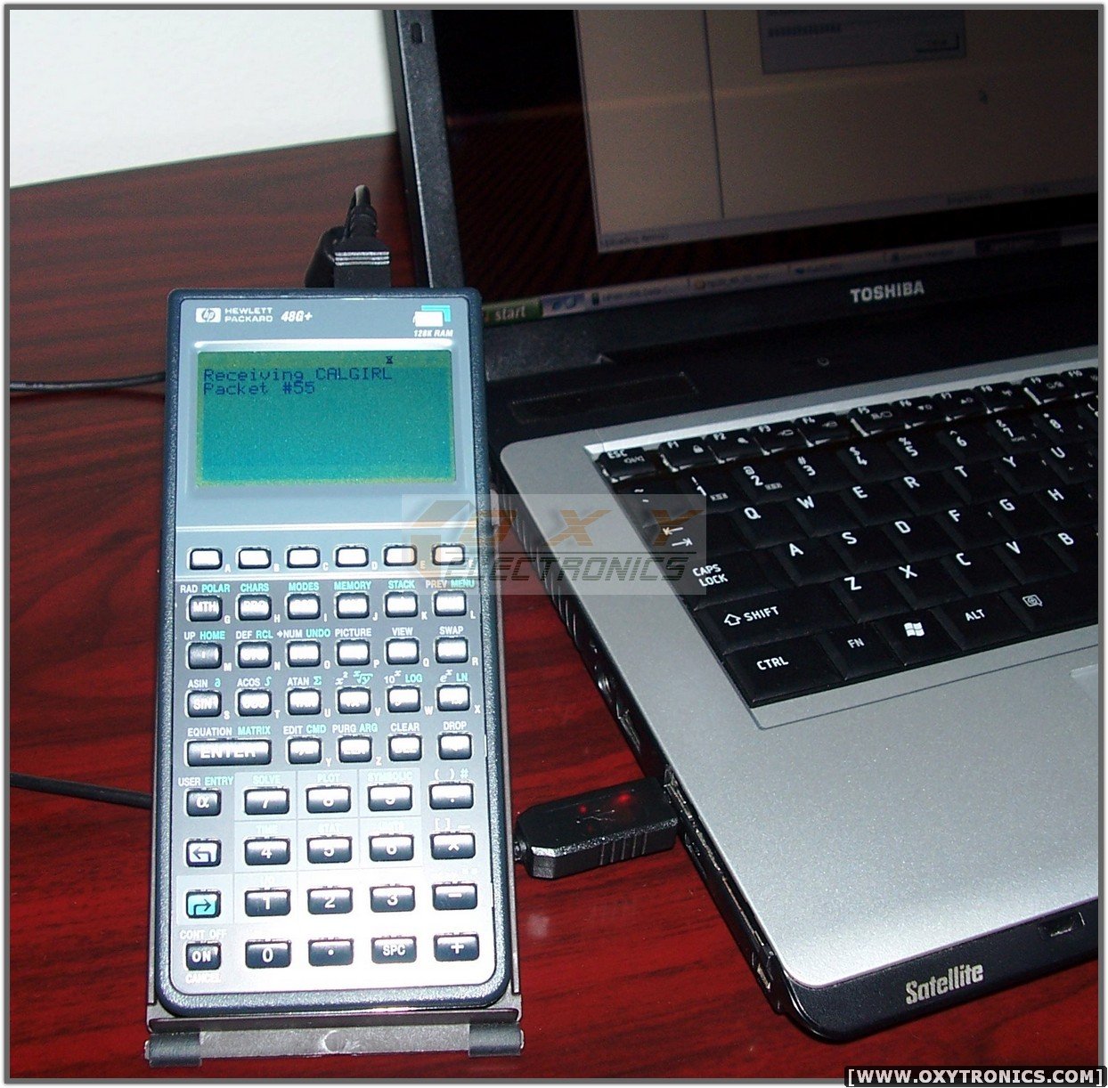 USB Cable for HP 48G 48G+ 48GX 48SX 48S + LED Indicators KIT NEW