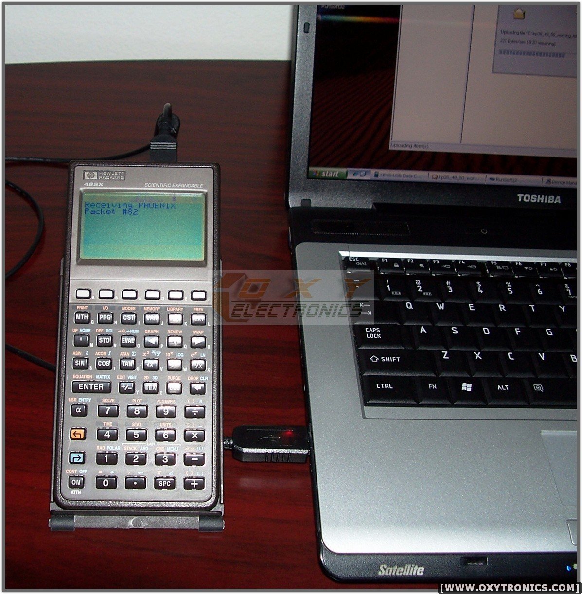 USB Cable for HP 48G 48G+ 48GX 48SX 48S + LED Indicators KIT NEW