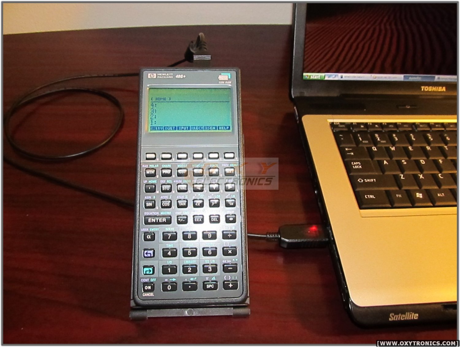 USB Cable for HP 48G 48G+ 48GX 48SX 48S + LED Indicators KIT NEW