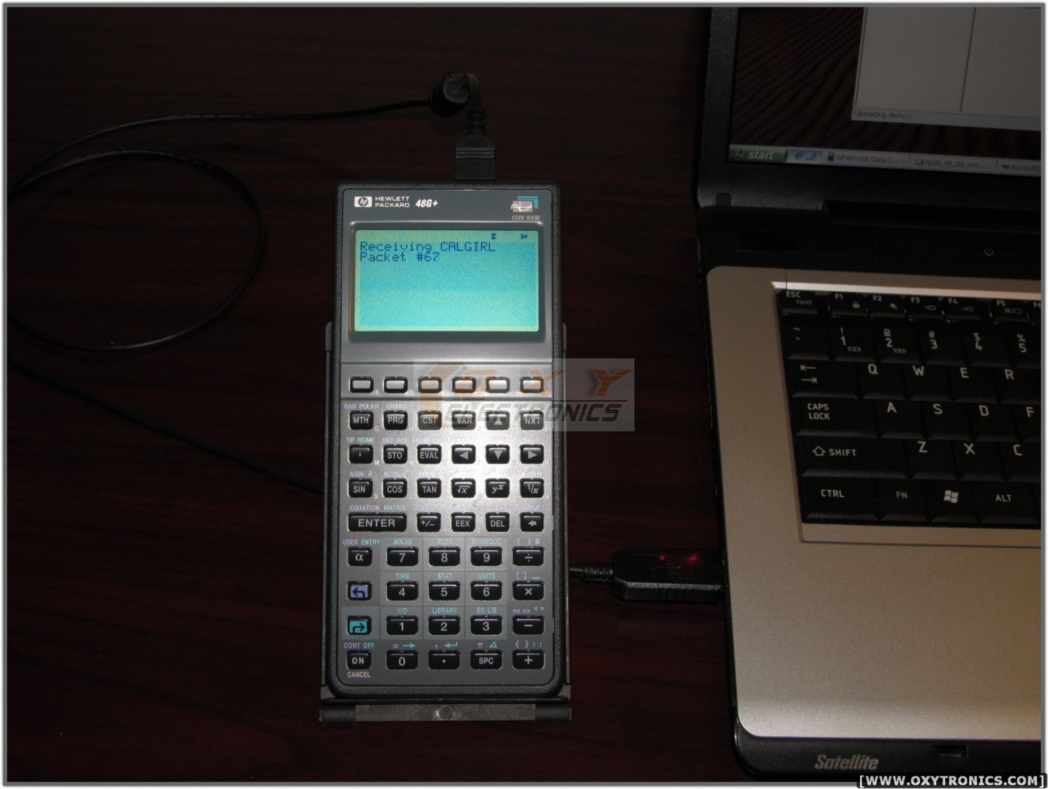 USB Cable for HP 48G 48G+ 48GX 48SX 48S + LED Indicators KIT NEW