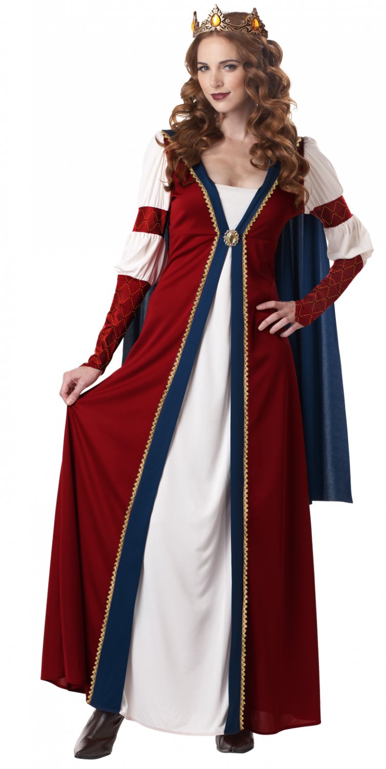 Size: Medium #01202 Maid Marian Renaissance Queen Adult Costume