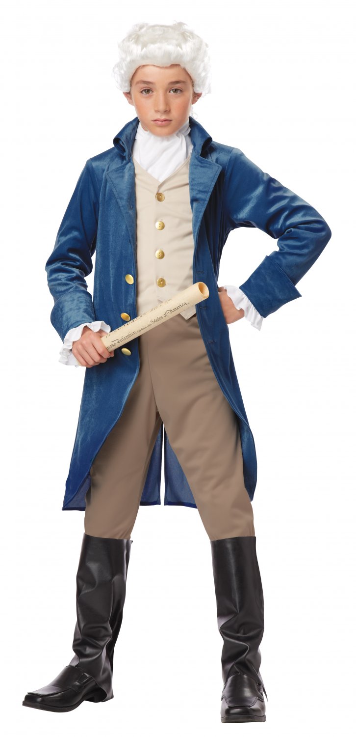 Size: X-Large #00429 George Washington / Thomas Jefferson Colonial ...