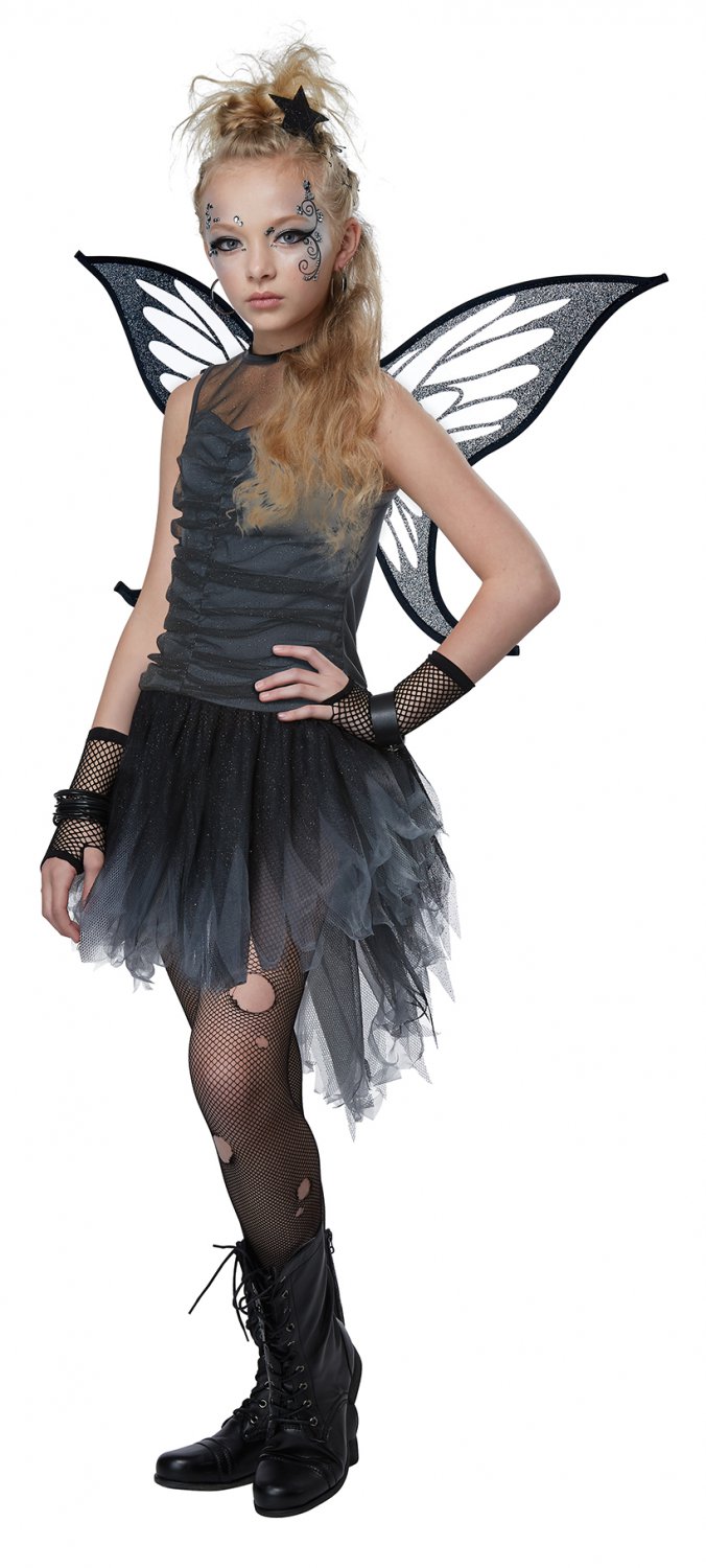Size: Medium #00636 Mystical Fairy Punk Rock Child Costume