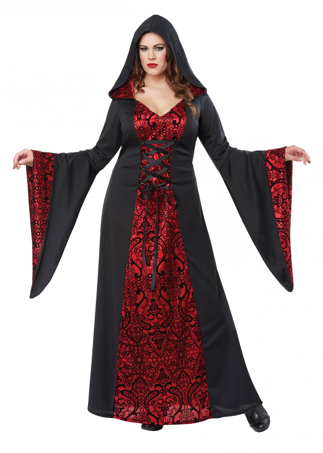 Plus Size Costume: 3X-Large #01766 Gothic Robe Monk Priestess Adult Costume
