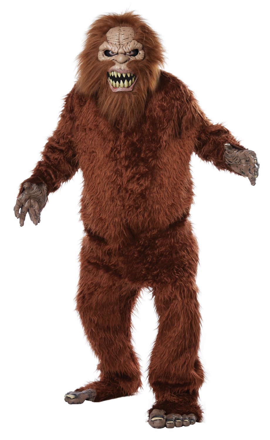 One Standard Size # 01339 Big Foot Sasquatch Neanderthal Adult Costume