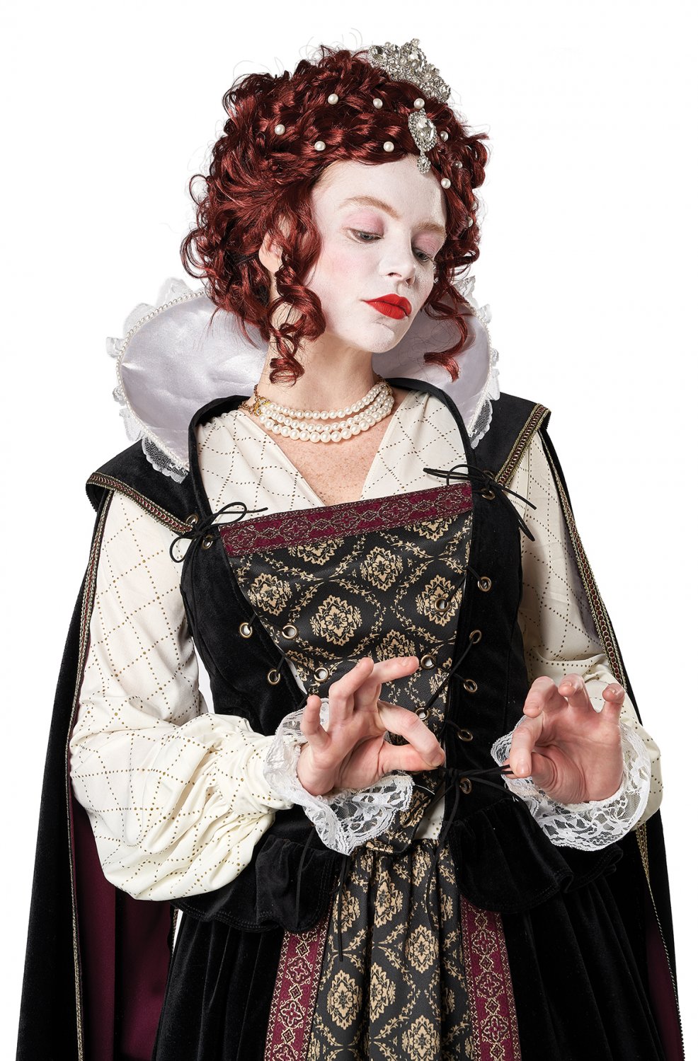 Size: Small #5020-014 Elizabethan Queen 1500's Adult Costume