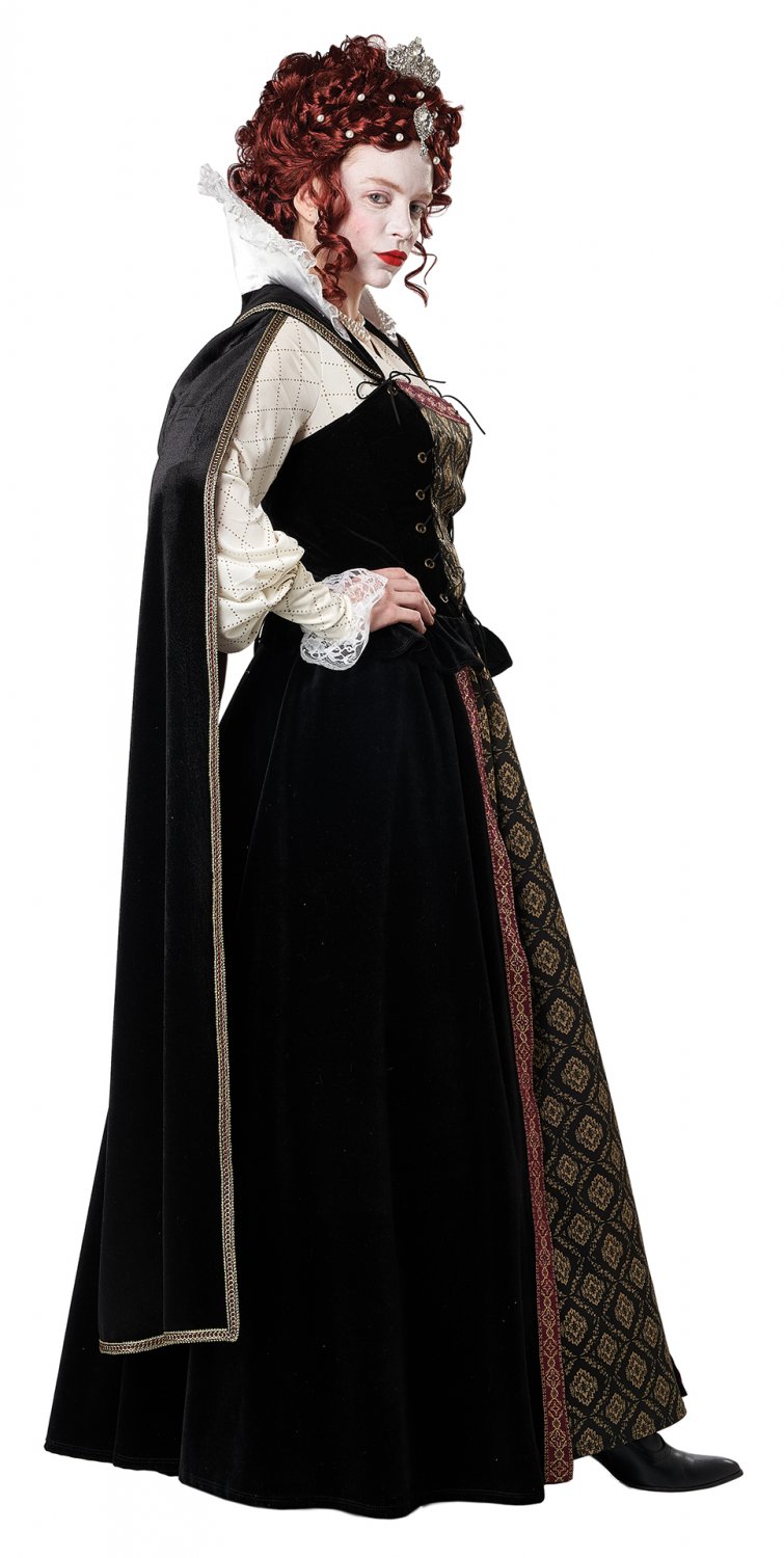 Size: Medium #5020-014 Elizabethan Queen 1500's Adult Costume