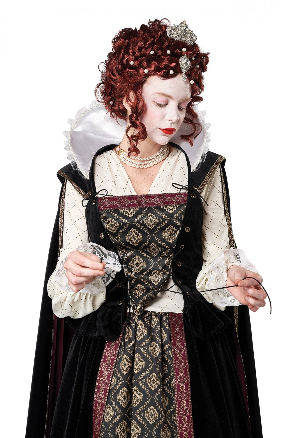 Size: Medium #5020-014 Elizabethan Queen 1500's Adult Costume