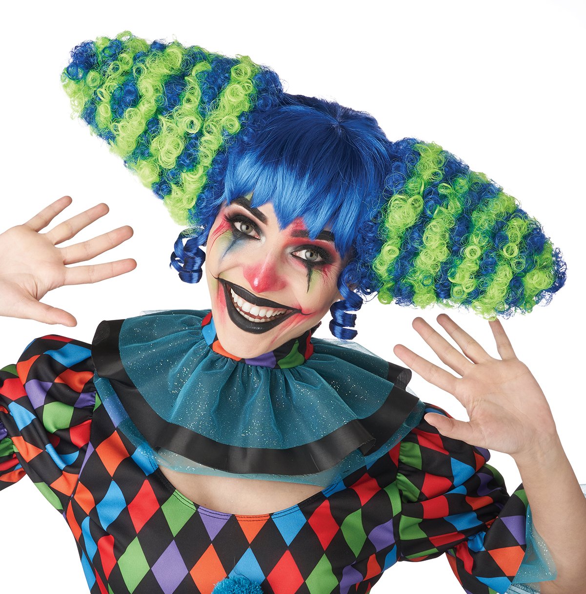 #7021-213 IT Gothic Funhouse Circus Clown Adult Wig