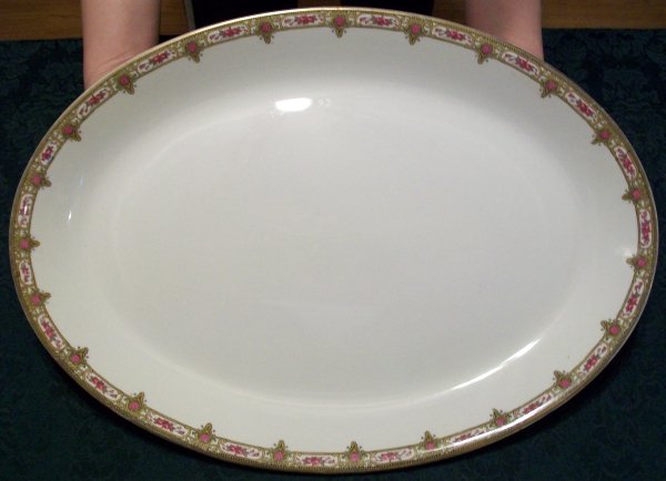 John Maddock & Sons ltd Royal Vitreous Oval Platter